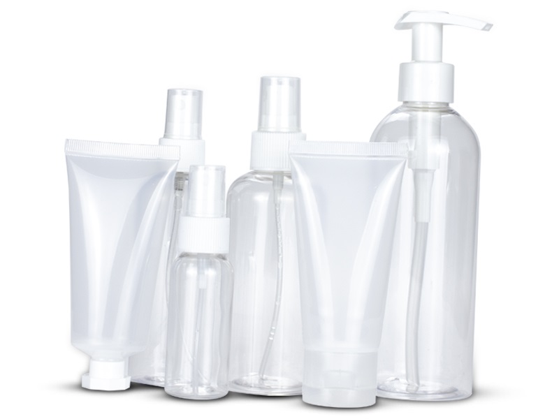 The components of plastic bottles